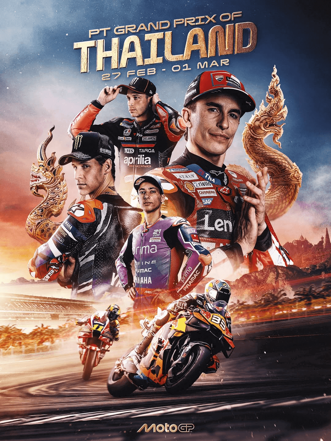MotoGP 2026 – Round 1, #ThaiGP / Thailand | Watch Online Free ...